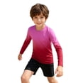 LRen Boys UPF 50+ Rash Guard, Swim Shirt Sun Protection Long Sleeve for ...