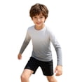LRen Boys UPF 50+ Rash Guard, Swim Shirt Sun Protection Long Sleeve for ...