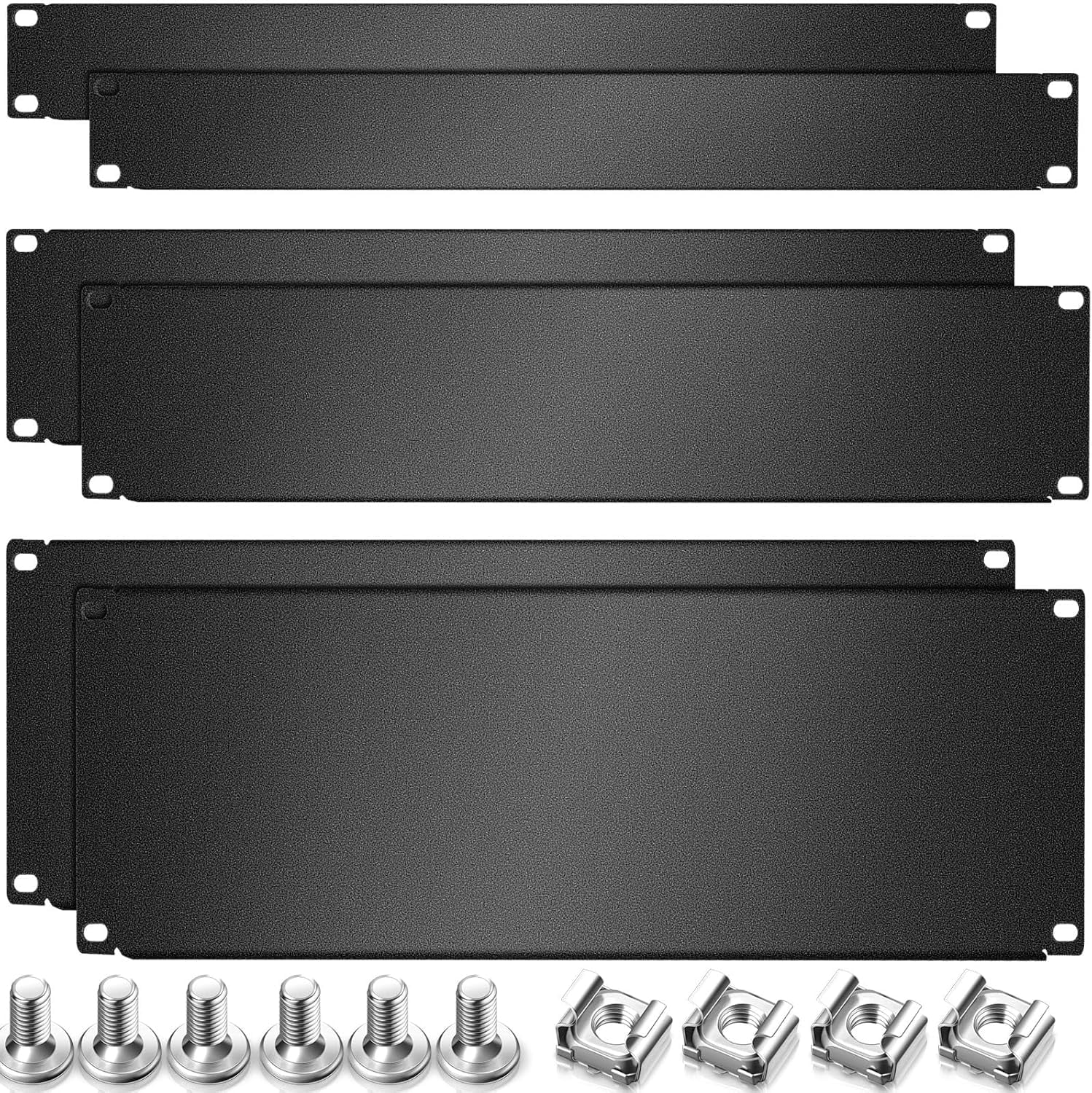 LS 1U,2U,4U Blank Panel Metal Rack Mount Filler Panel Mount Panel ...