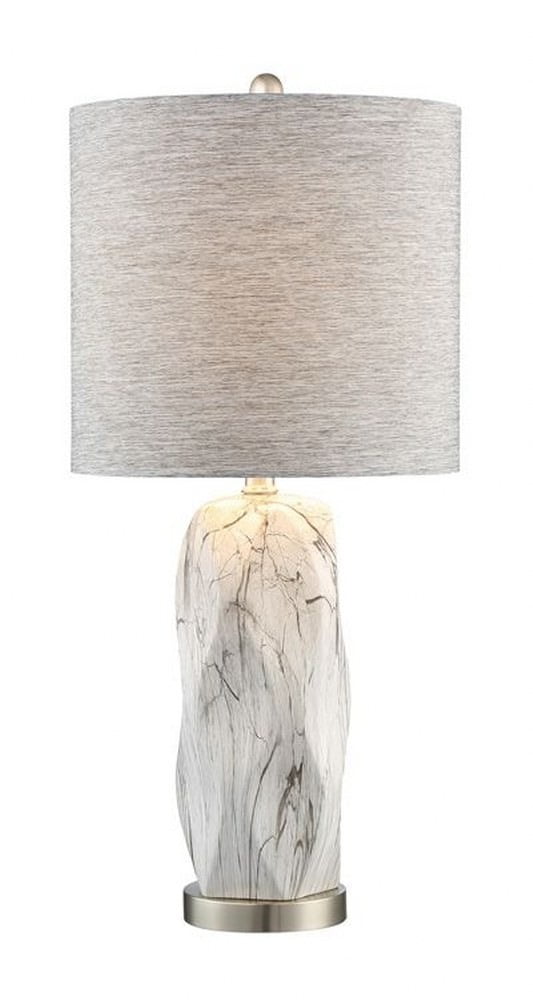 LS-23429WHT-Lite Source-Coliseo - 1 Light Table Lamp-28.5 Inches Tall ...
