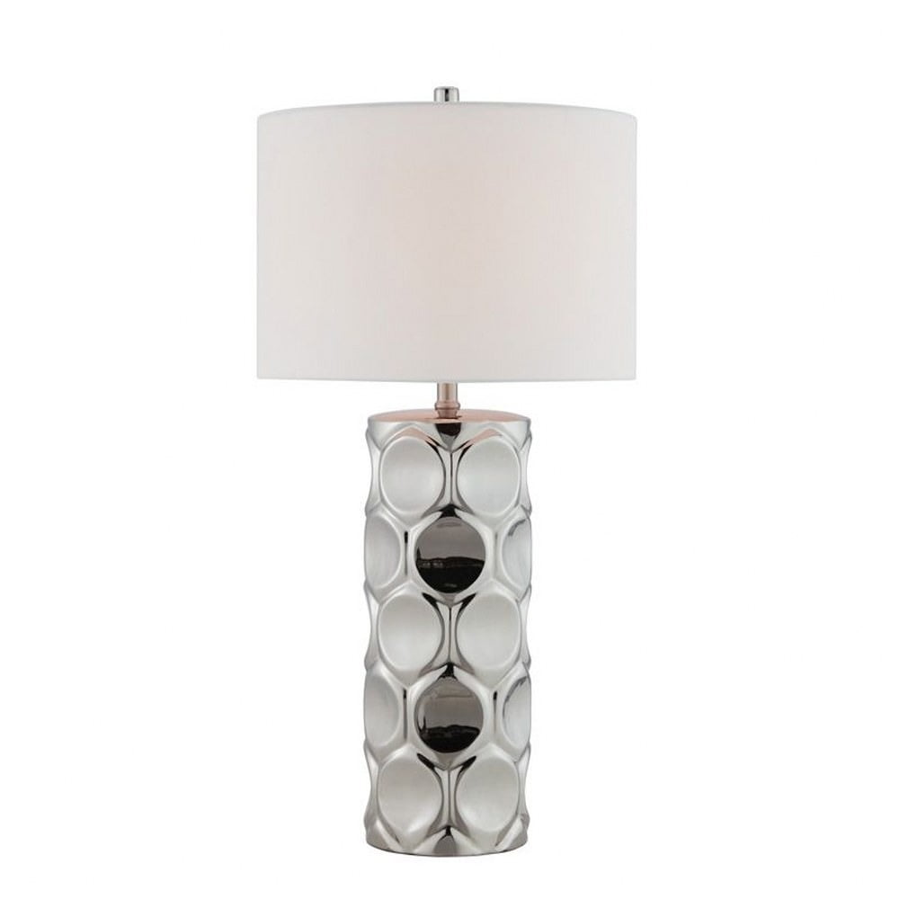 LS-23644SILV-Lite Source-Godfried - 1 Light Table Lamp-32 Inches Tall ...
