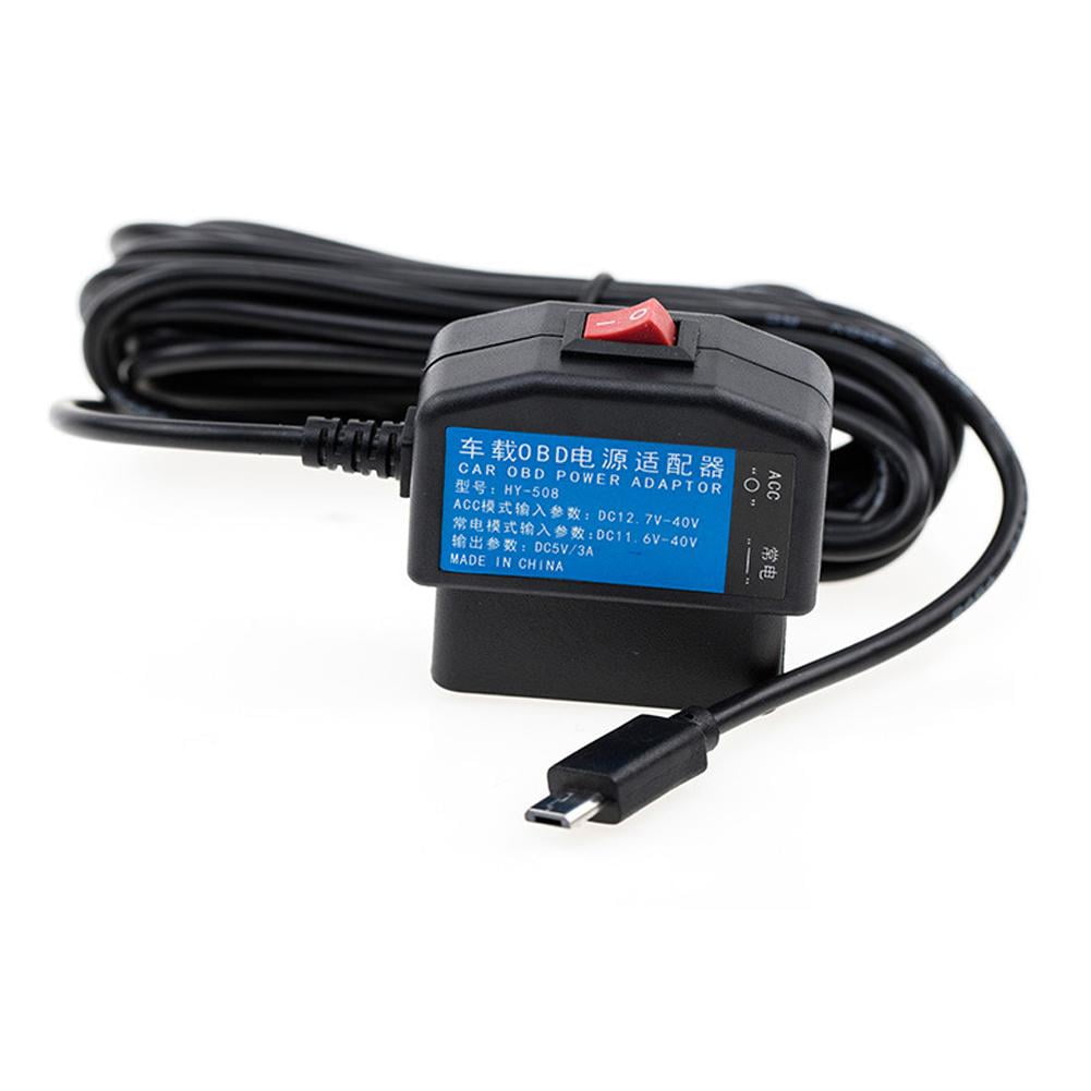 LS 24 Hours Parking Monitor Charger OBD To USB Adapter Power Cable y ...