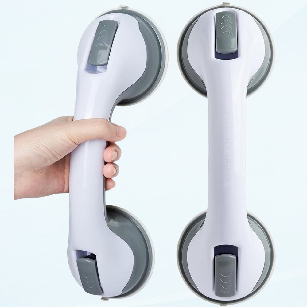 LS, 2PCS Grab Suction Rail Shower Support Heavy Duty Grab Bar Handle ...