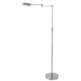LS-960LED/AB-Lite Source-Pharma - 10W 1 LED Floor Lamp-55 Inches Tall and 10 Inches Wide-Antique ...