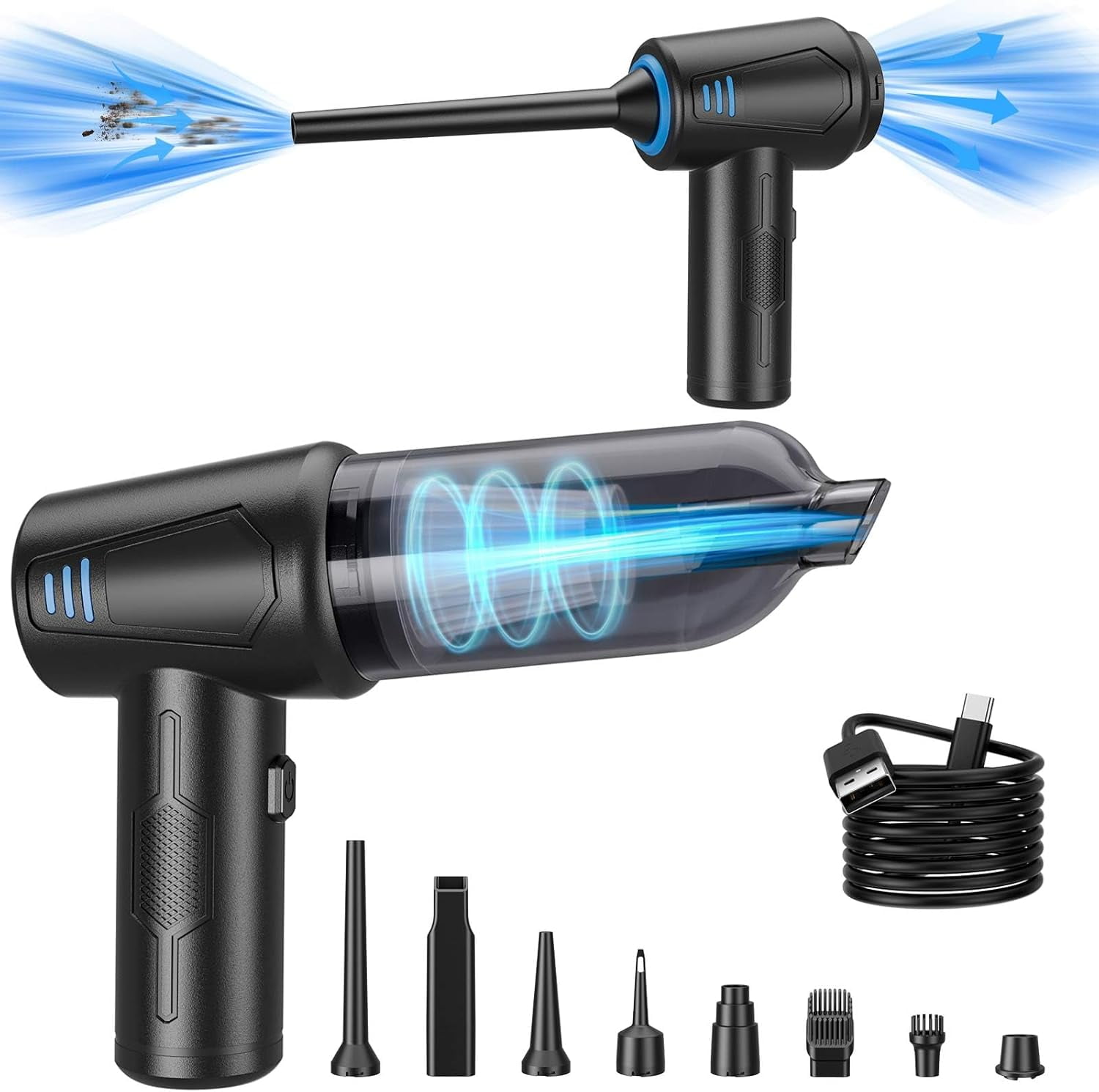 LS Air Duster - Computer Vacuum Cleaner - for Keyboard Cleaning ...