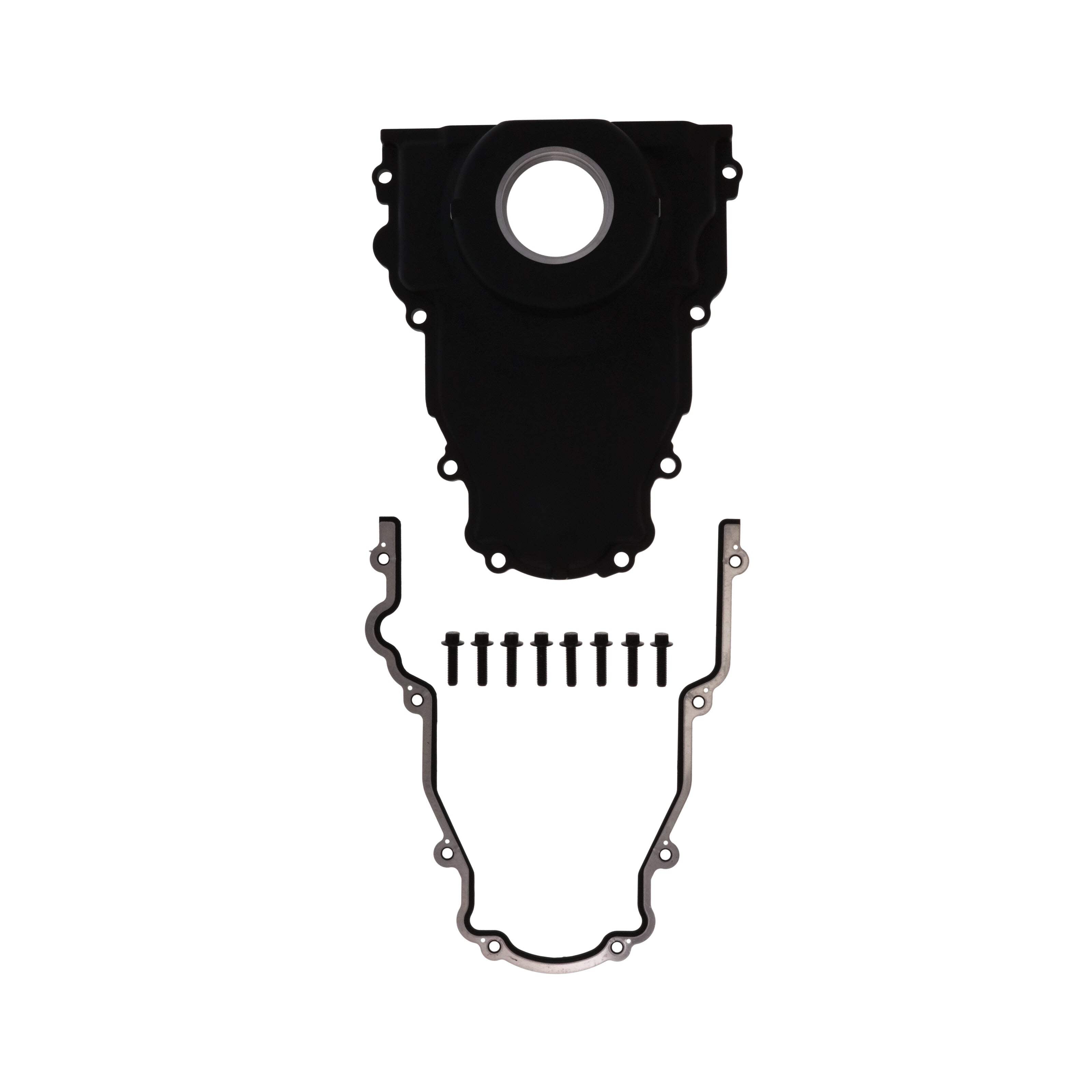 1-Piece Aluminum Timing Cover with Crank Seal and Gasket for GM LS ...