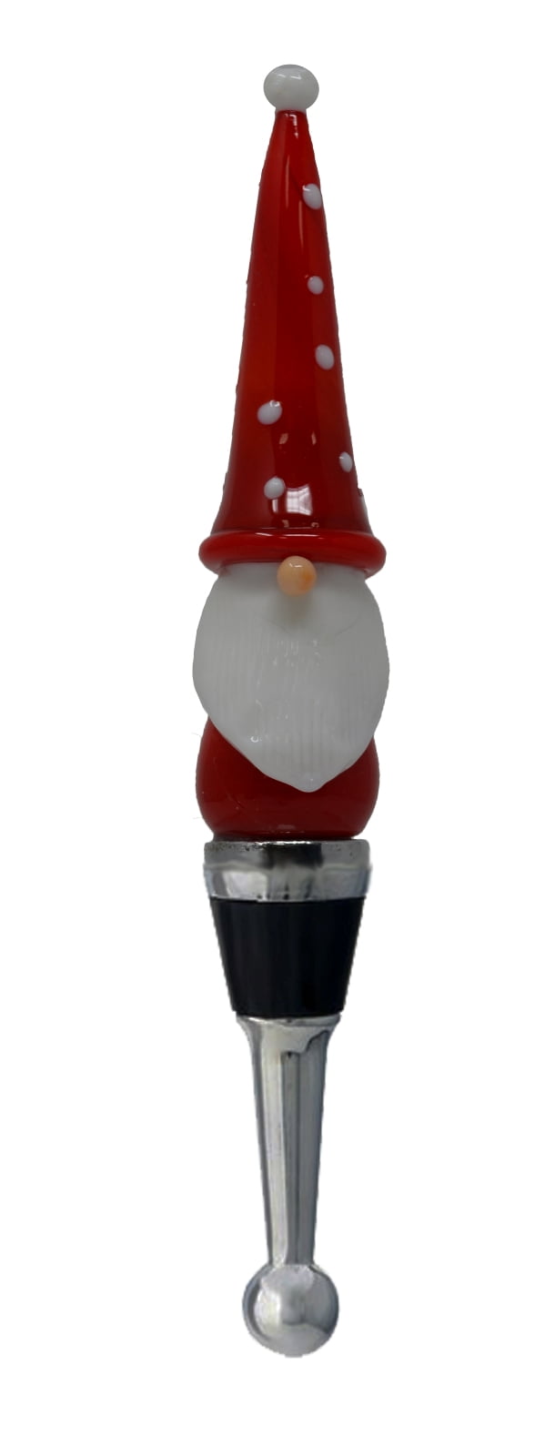 LS Arts XM-1158 Gnome with Tall Red Hat Bottle Stopper - Walmart.com
