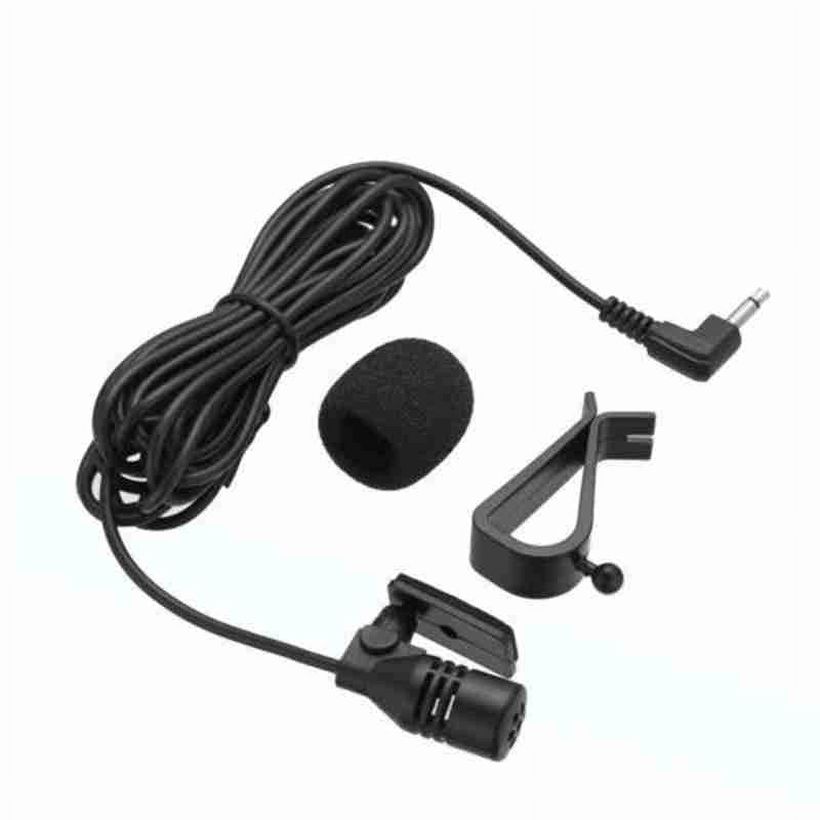LS Black 3.5mm Microphone Cars Radio Stereo Bluetooth External ...