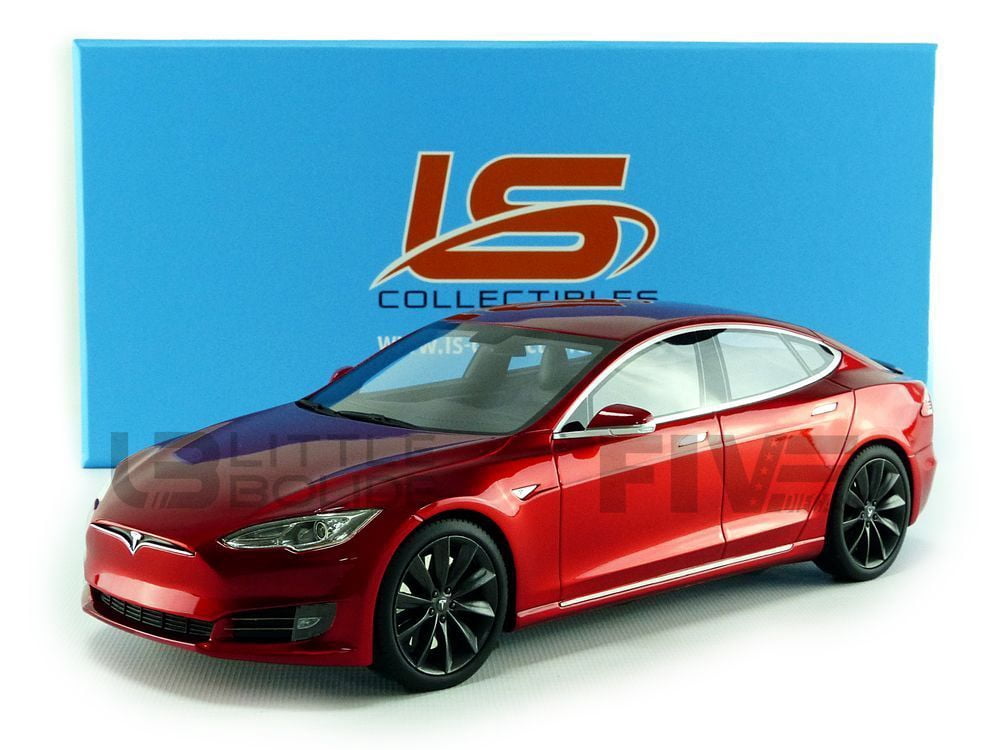LS COLLECTIBLES 1/18 - TESLA Model S Facelift - 2016 - Walmart.com
