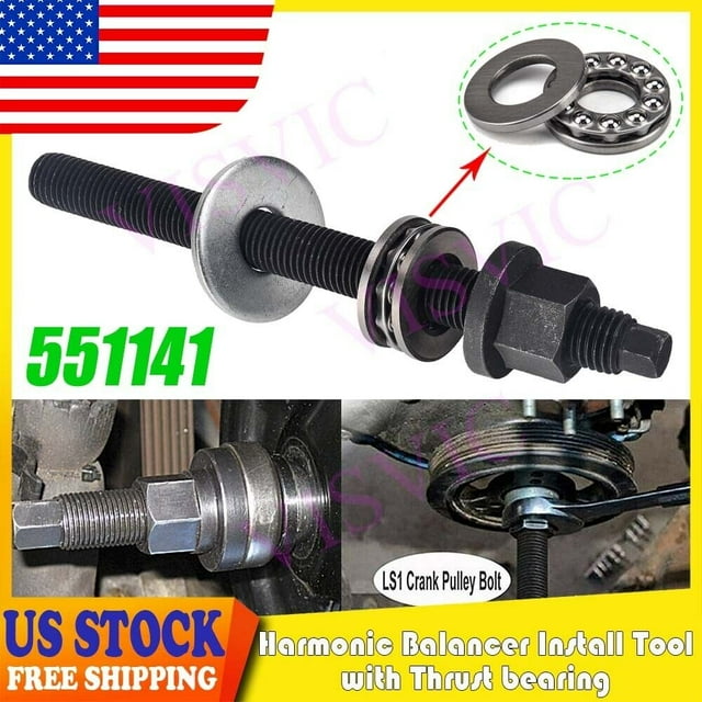 LS Crankshaft Pulley Installer Harmonic Balancer Tool For LS1 LS2 LS3 ...