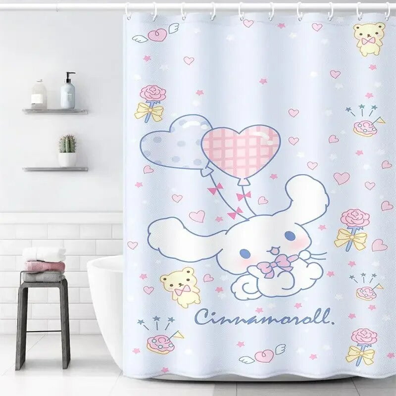 Ls Cute Kawaii Sanrios Cinnamonroll My Melody Kuromi Cartoon Shower