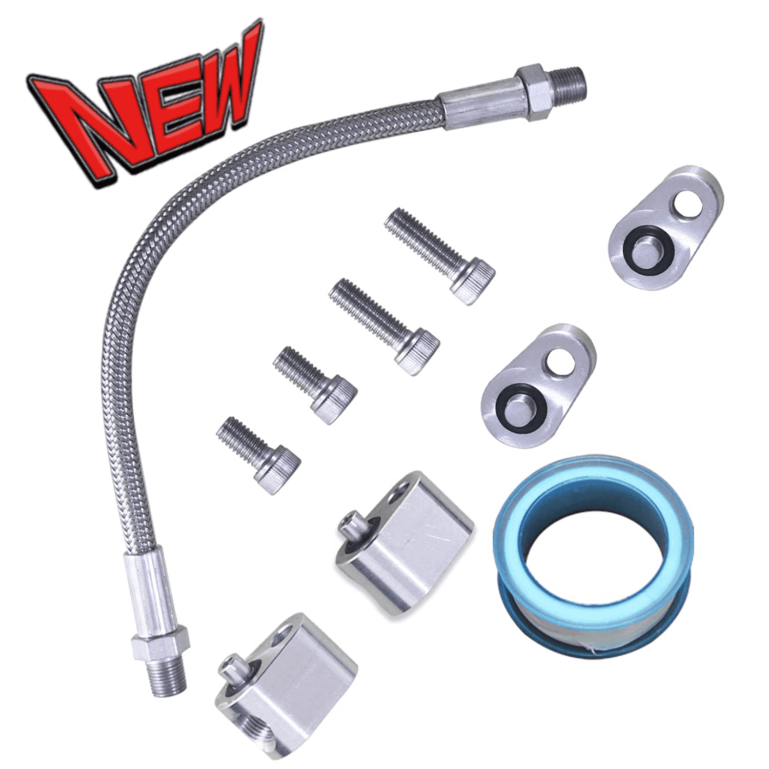 LS Engine Coolant Crossover & Steam Vent Hose Kit - Throttle Body ...
