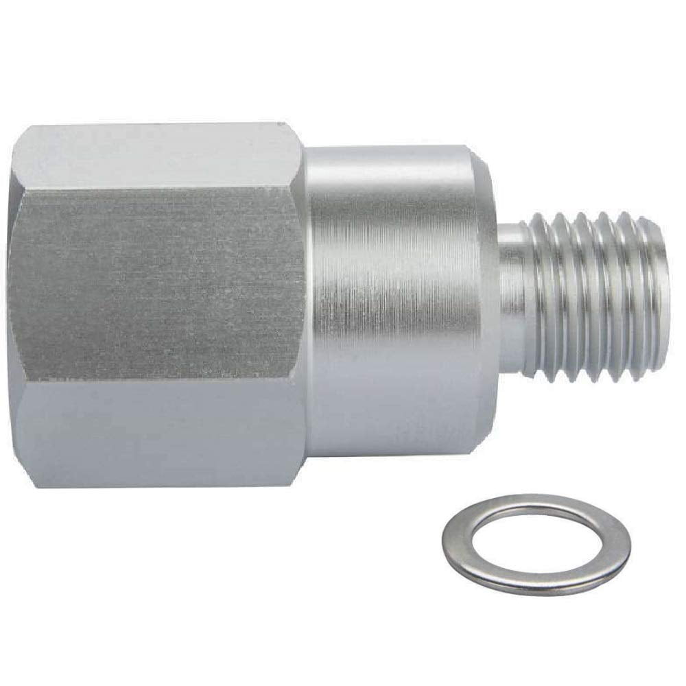 LS Engine swap coolant Water Temp Sensor Adapter M12 1.5 Adapter to 3/8 ...