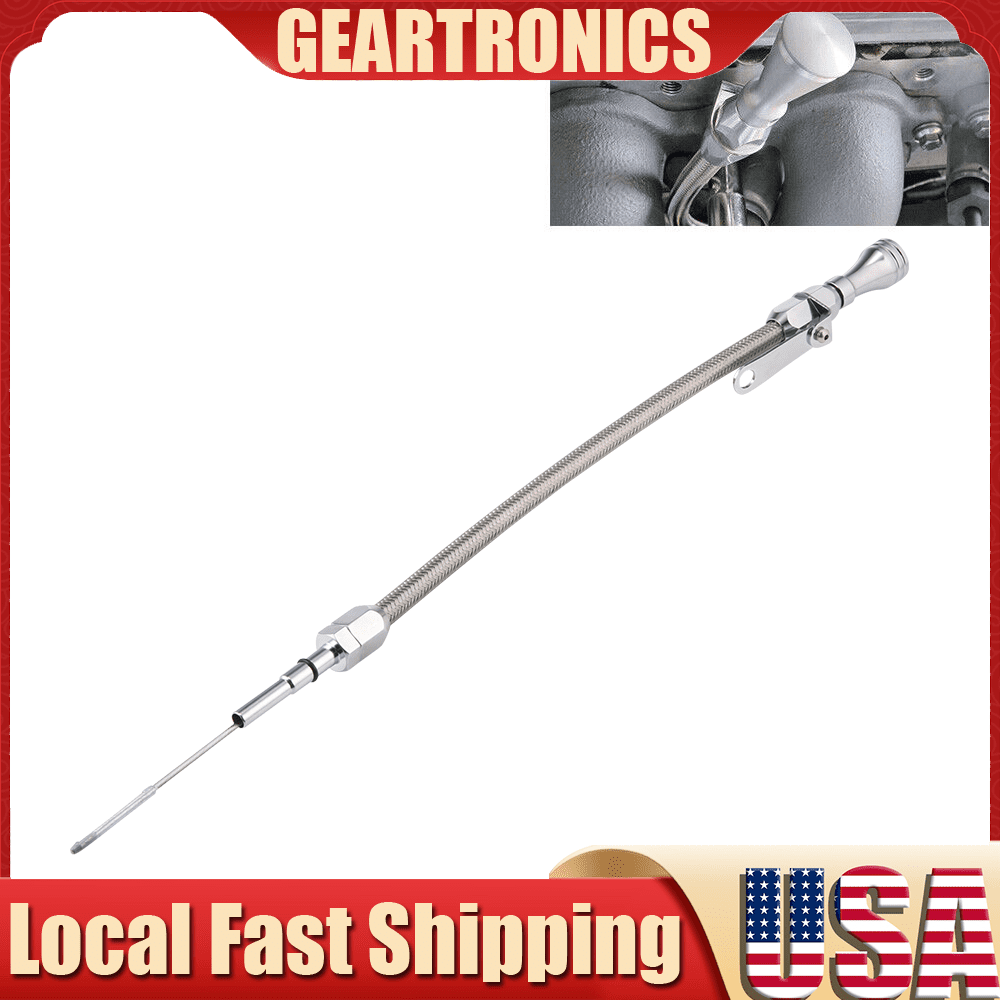 LS Flexible Stainless Oil Dipstick For LSX LS1 LS2 LS2 LS6 4.8L 5.7L 6. ...