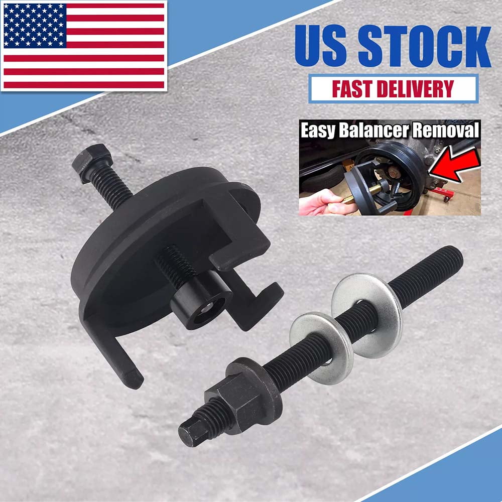 LS Harmonic Balancer Installation Puller Pulley Tool Kit For GM 5.3 5.7 ...