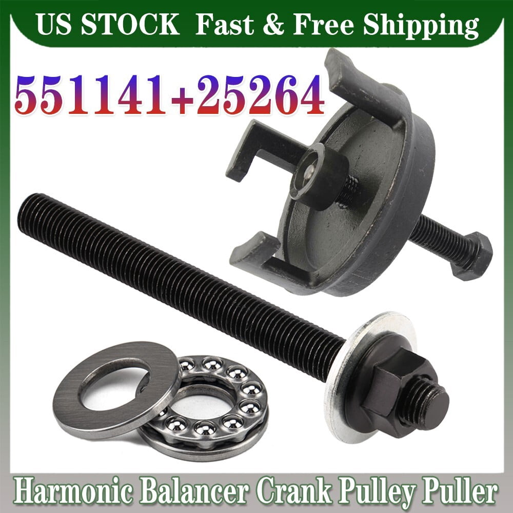 LS Harmonic Balancer Installer Puller Tool w/ Bearing For GM 5.3 5.7 6. ...