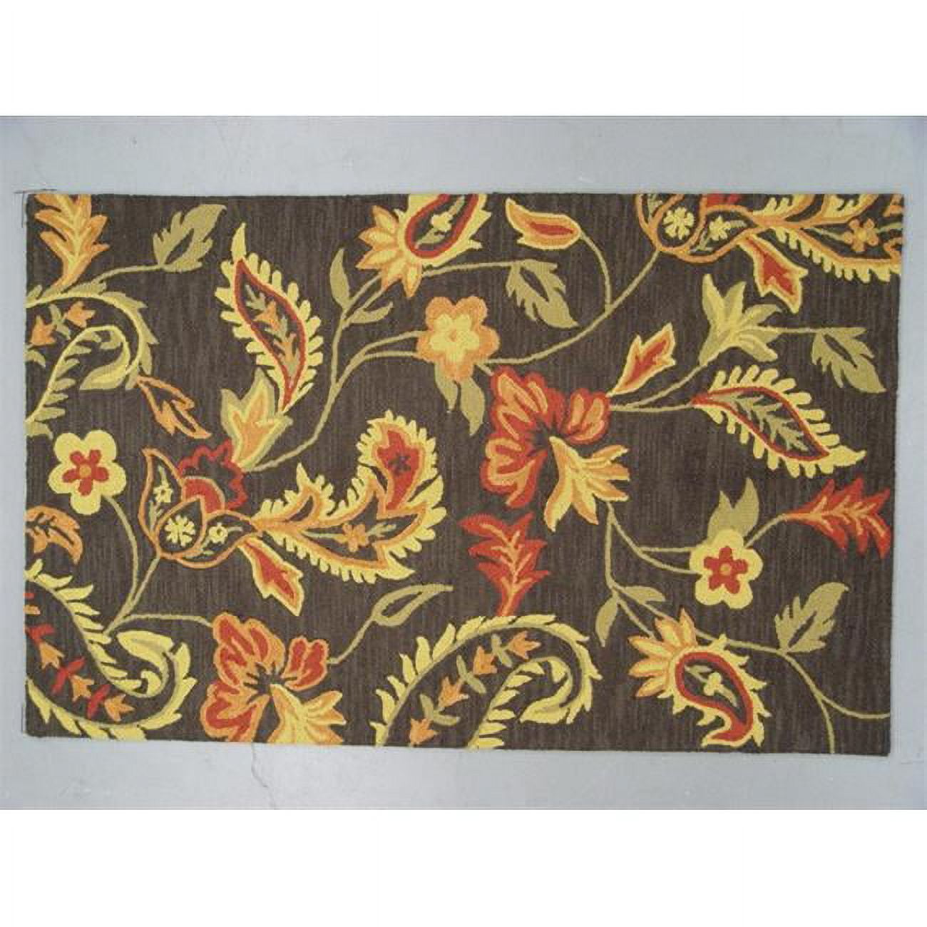 LS-IT 103 8 x 11 ft. Intrigue 100 Percent Long Fiber Wool Hand Crafted ...