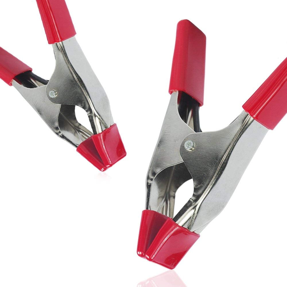 LS Photography |2-Pack| Heavy Duty Spring Clamp with PVC Coated Tip ...