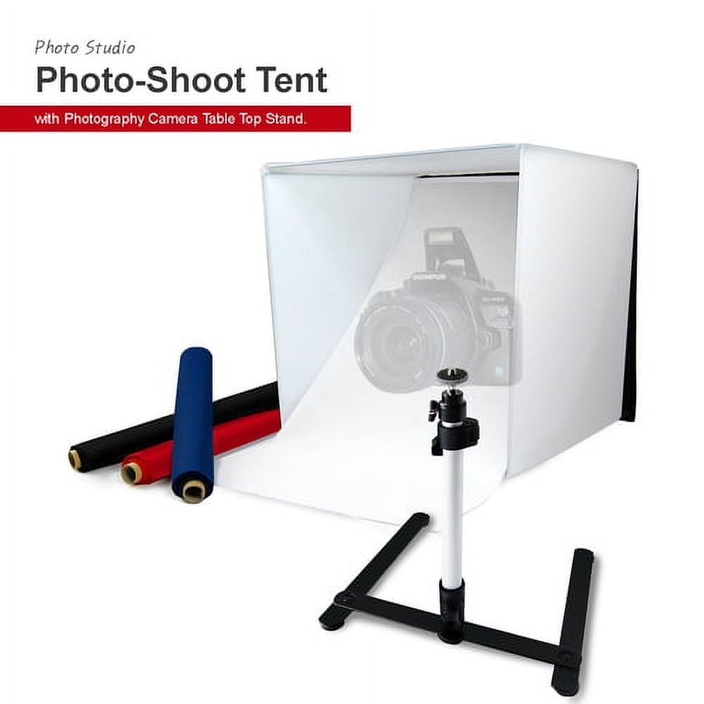 LS Photography 4PC 20" Light Photo Studio Photography Tent Kit Backdrop ...