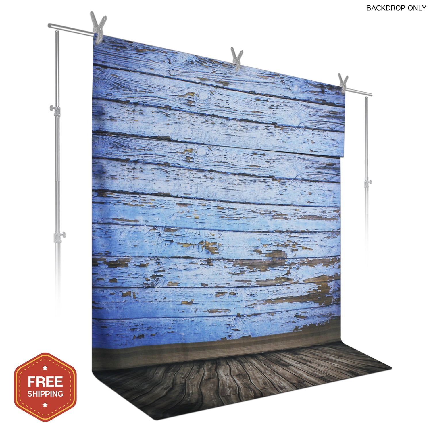 LS Photography 8 Pack Dual Sided Reversible Blue Green 5' x 7' Chroma ...