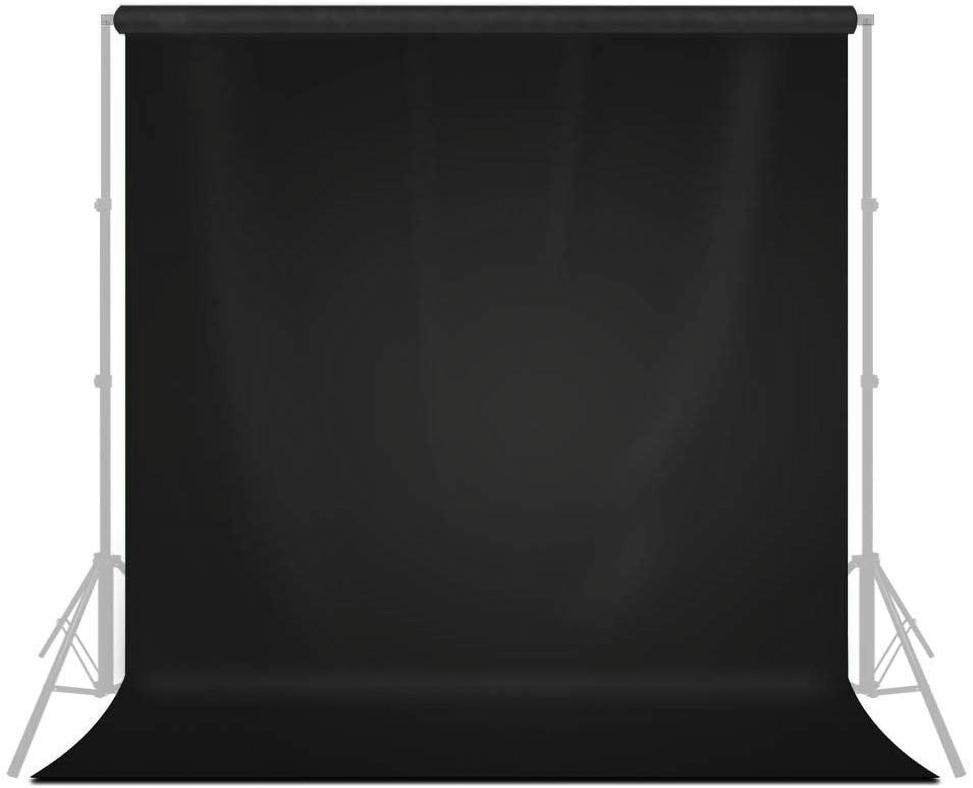 LS Photography 9' x 13' / 108" x 156" Photo Studio Pure Black ...