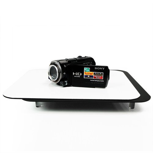 LS Photography Acrylic Black & White Reflective Display Table Riser for ...