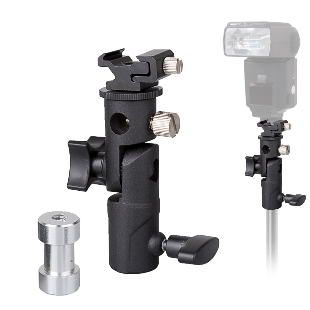 LS Photography Flash Bracket E-Type Multi-Functional 4 1/4-inch Tall ...