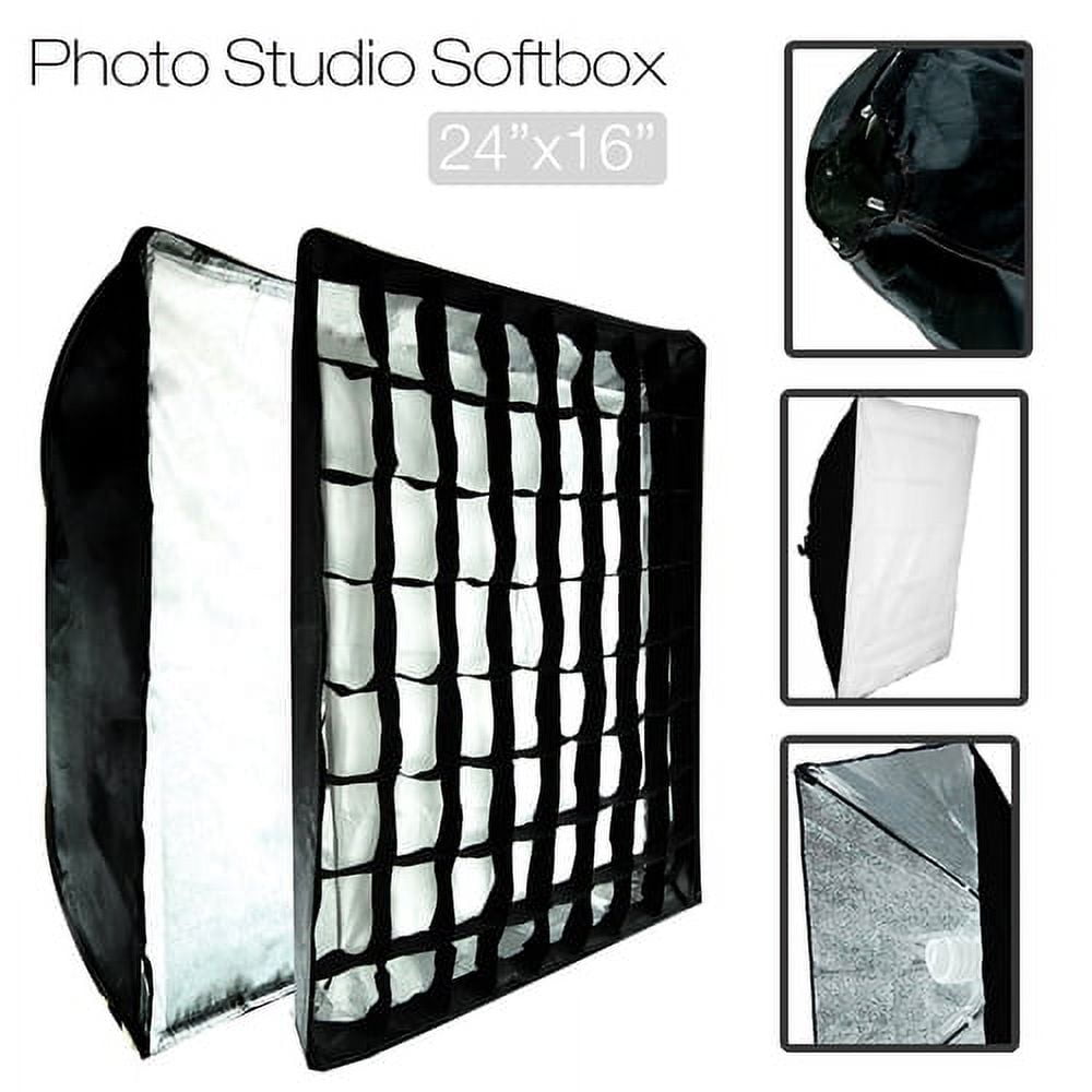 LS Photography Large Softbox Reflector with Grid Honey Comb and White ...
