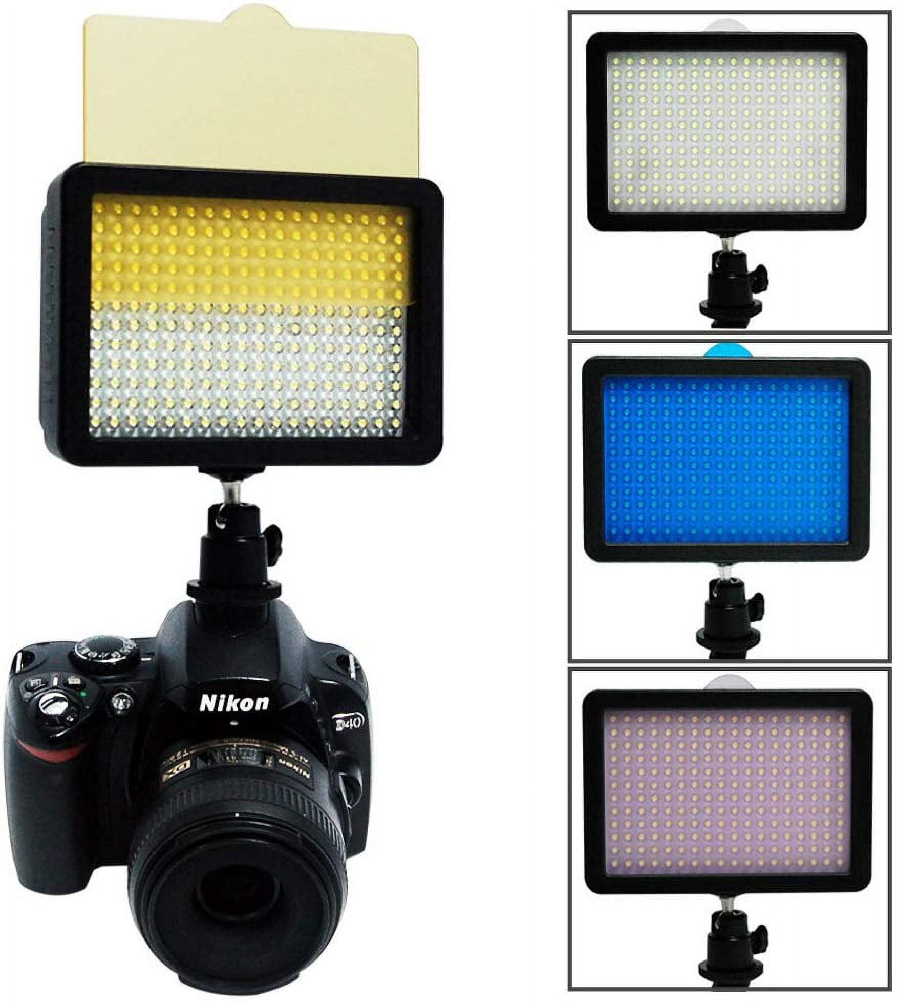 LS Photography NEW 8x Dimmable 216 LED Video Light Ultra High Power ...