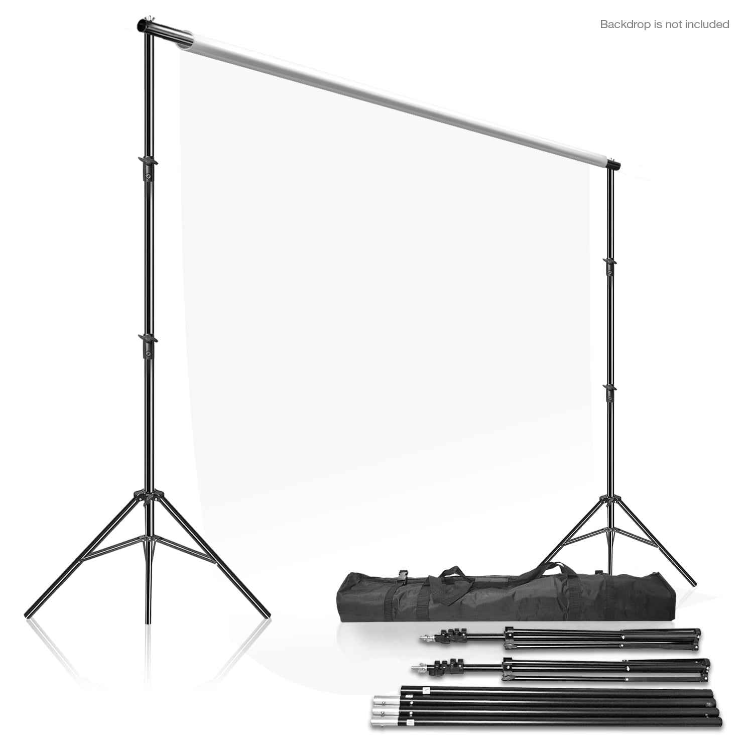 LS Photography Photo Video Studio 10' x 9.4' (W x H) Adjustable Muslin ...