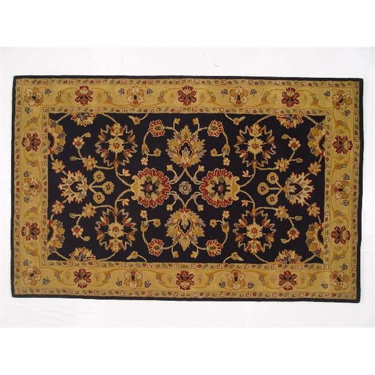 LS-RM11 5 x 8 ft. Kavera 100 Percent Long Fiber Wool Hand Made Rug ...