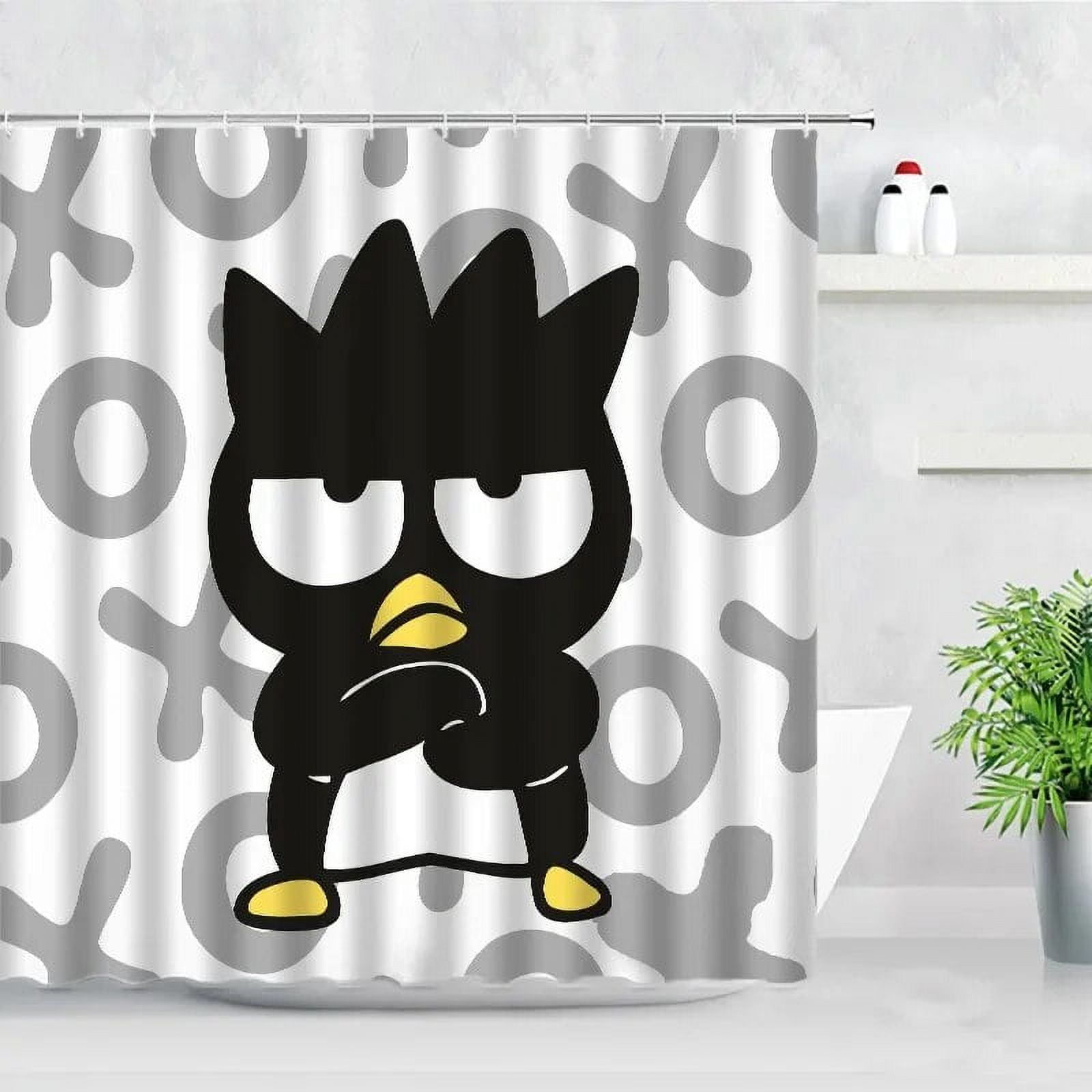 Ls Sanrios Mymelody Cinnamoroll Kuromi Kawaii Cartoon Shower Curtains