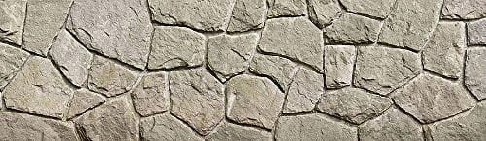 LS Silver Rock/HD Stone Aquarium Background 21" x 72" / Rocky Fish Tank ...