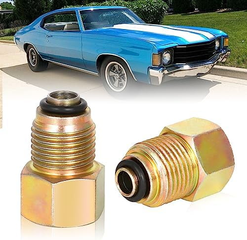 LS Swap Parts Power Steering Line Adapter Fitting Carbon Steel LS Pump ...