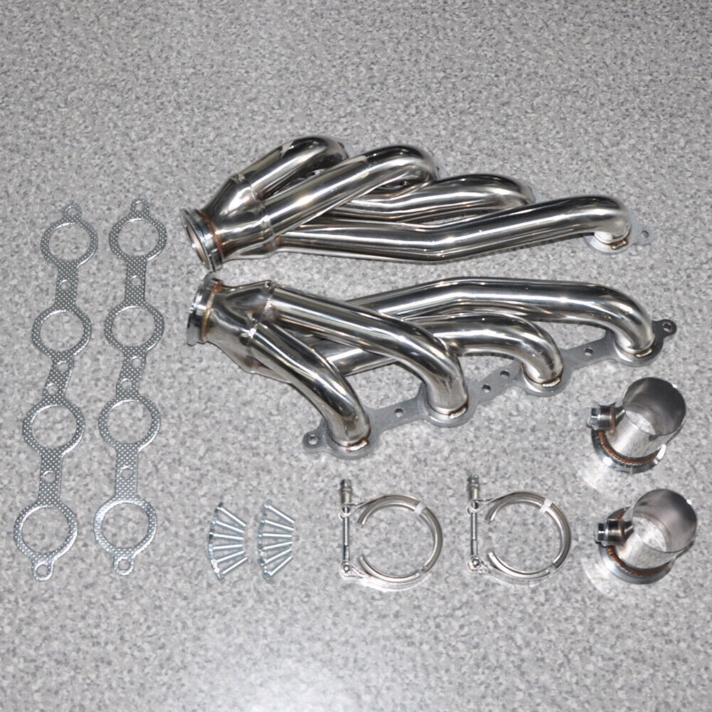 LS Turbo Truck Headers Conversion Swap Kit For LS1 LS2 LS3 Chevy GMC C ...