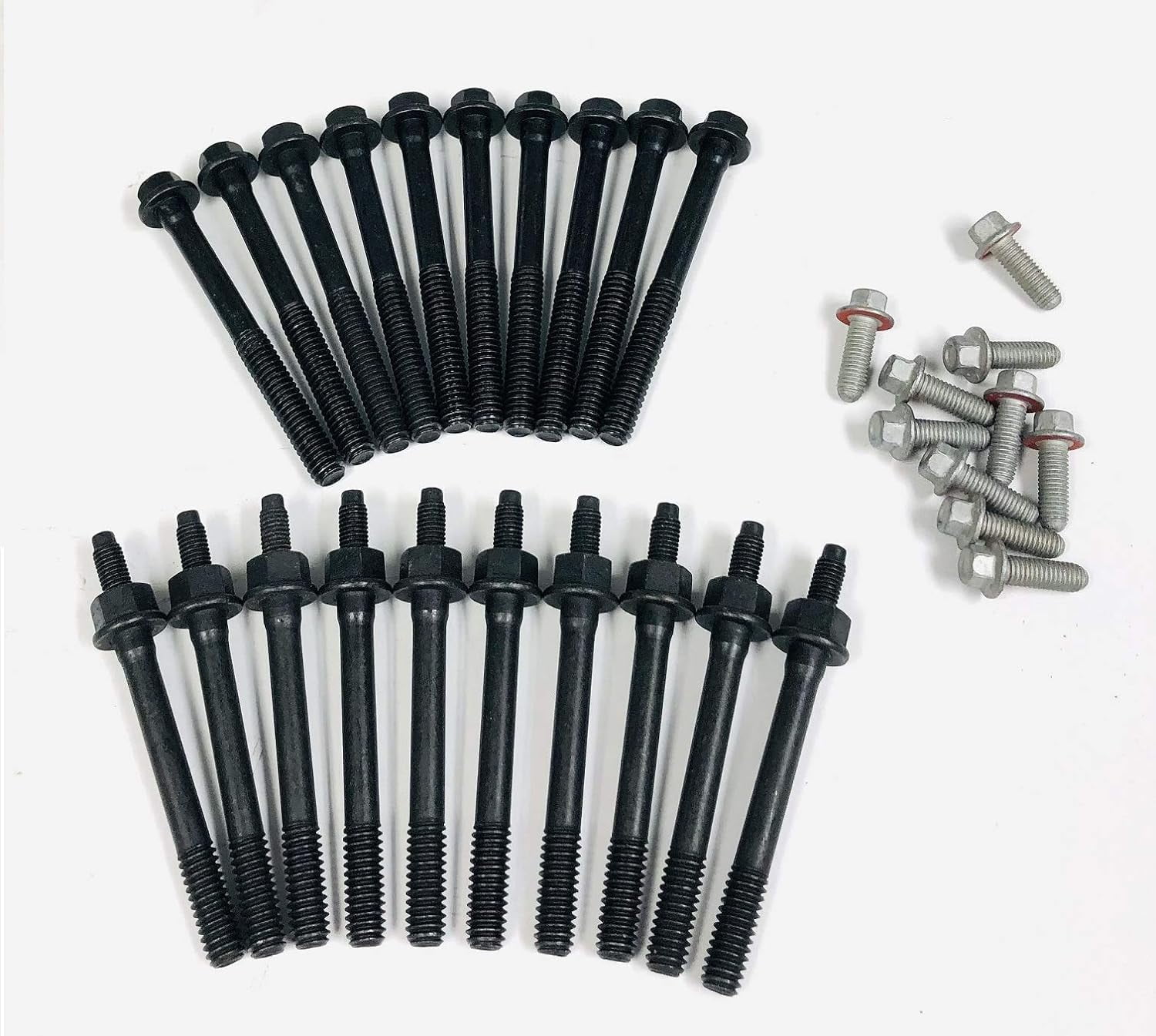 LS replacement Main Cap bolts and rod bolts kit compatible with 2007-15 ...