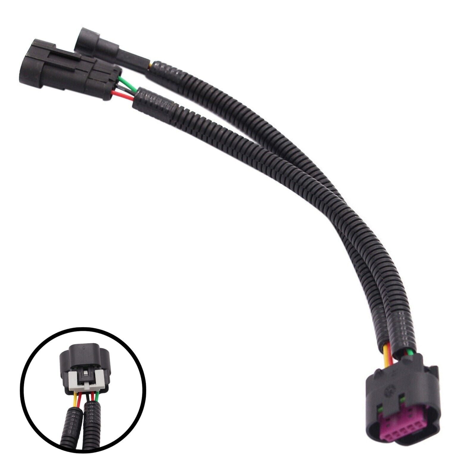 LS1 3-Wire MAF Sensor to LS2 LS6 5-Wire MAF/IAT Sensor Wiring Harness ...