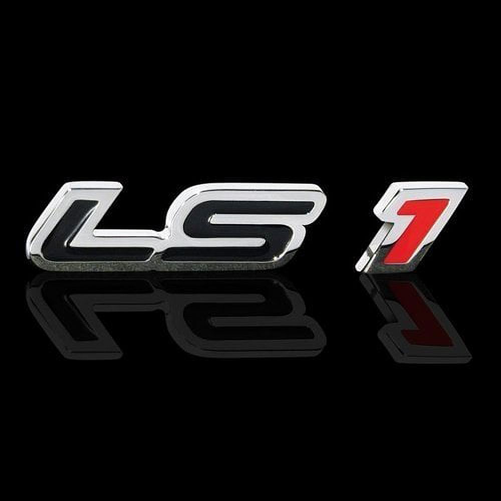 LS1 Billet Chrome Badge : Corvette 1997-2004 C5 & Z06 .5" Tall ...