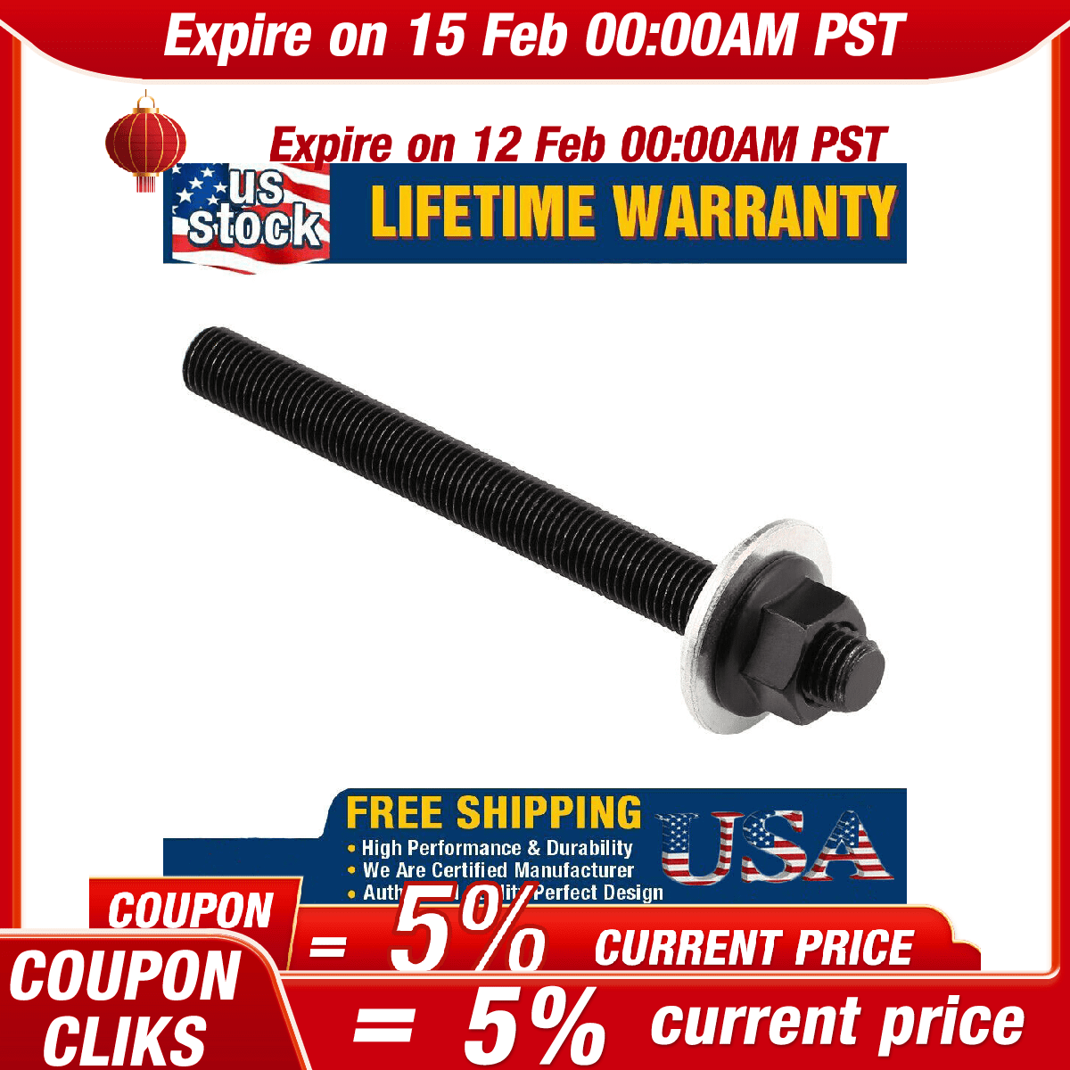 LS1 LS Engine Harmonic Balancer Installer Puller Tool For GM Crank Bolt ...
