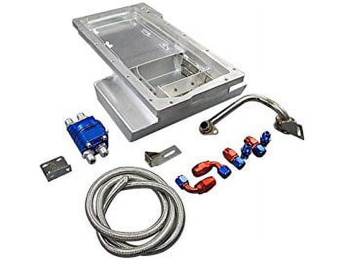 LS1 LS Oil Pan Front Sump 240SX S13 S14 Motor Swap + Filter Sandwitch ...