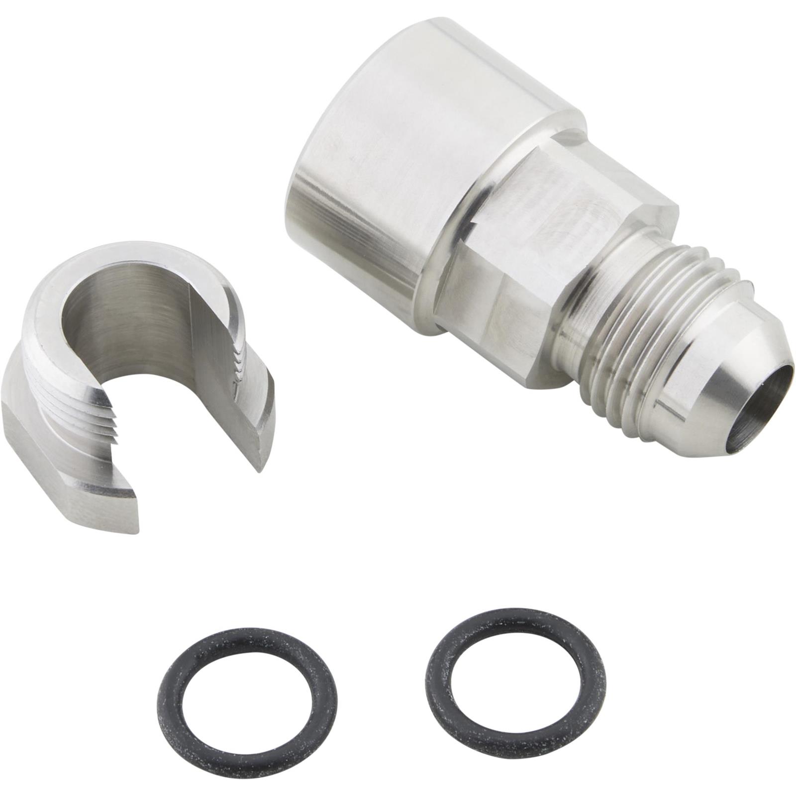 LS1/LT1 EFI Fuel Line Fitting, -6 AN Male to 3/8 Inch Female, SS ...
