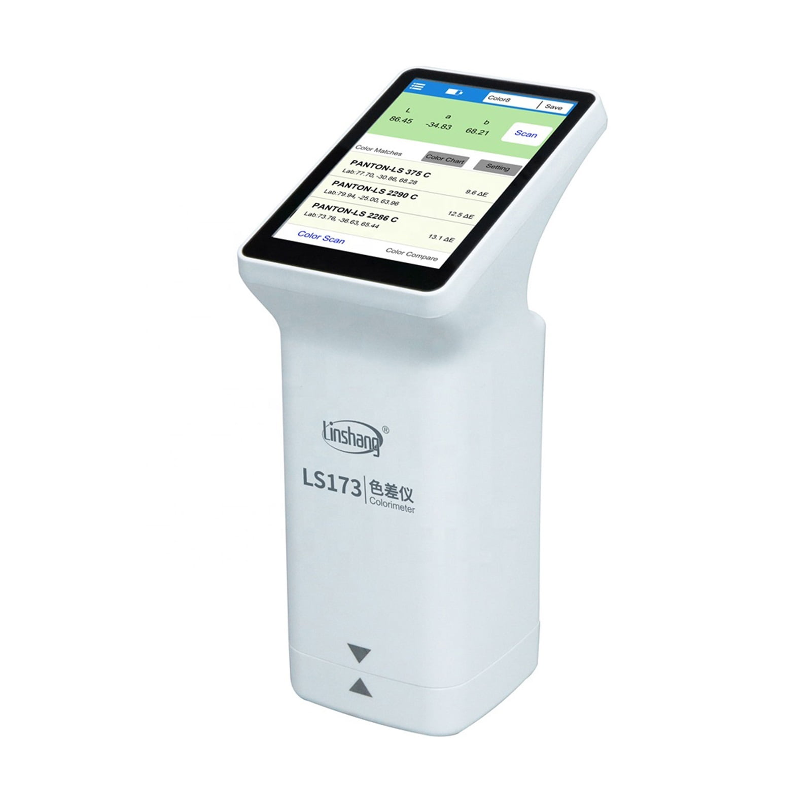 LS173/175 Portable Multifunction Colorimeter Smart Touch Screen Color ...