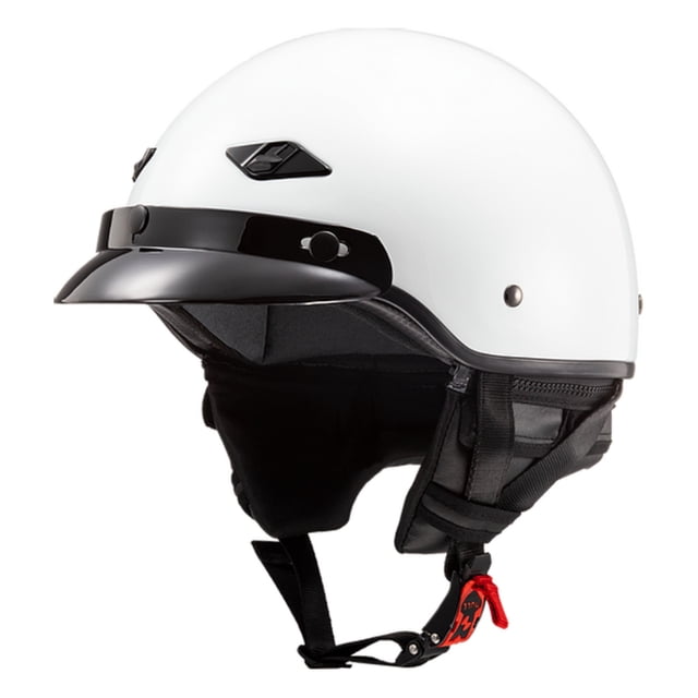 LS2 Bagger Solid Gloss Pearl White Helmet size 2X-Large - Walmart.com