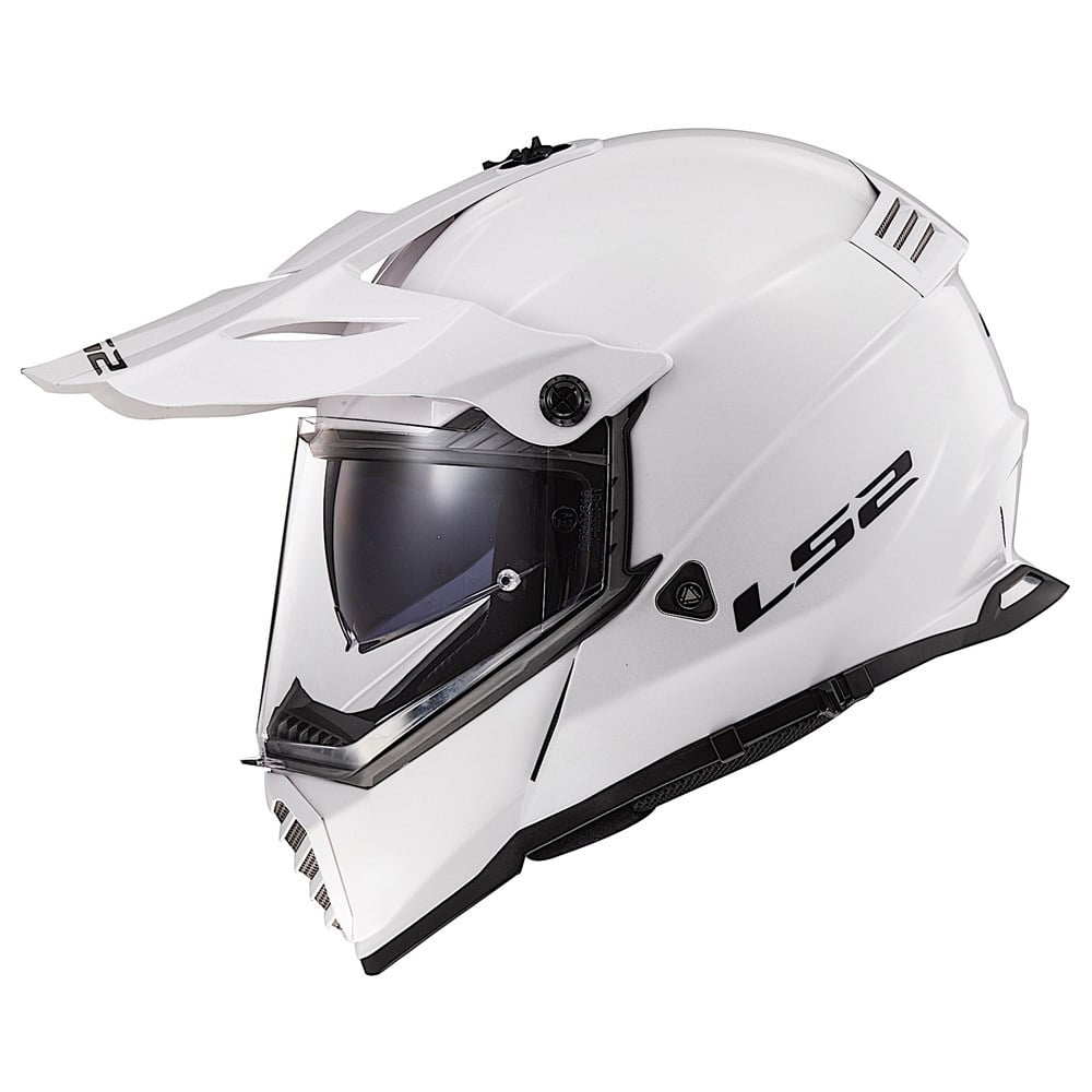 LS2 Blaze Solid Gloss White Helmet size Medium - Walmart.com