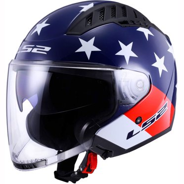 LS2 Spitfire Bomb Rider Gloss Brushed Alloy Helmet size Small - Walmart.com