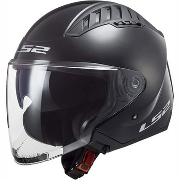 LS2 Spitfire Bomb Rider Gloss Brushed Alloy Helmet size Small - Walmart.com