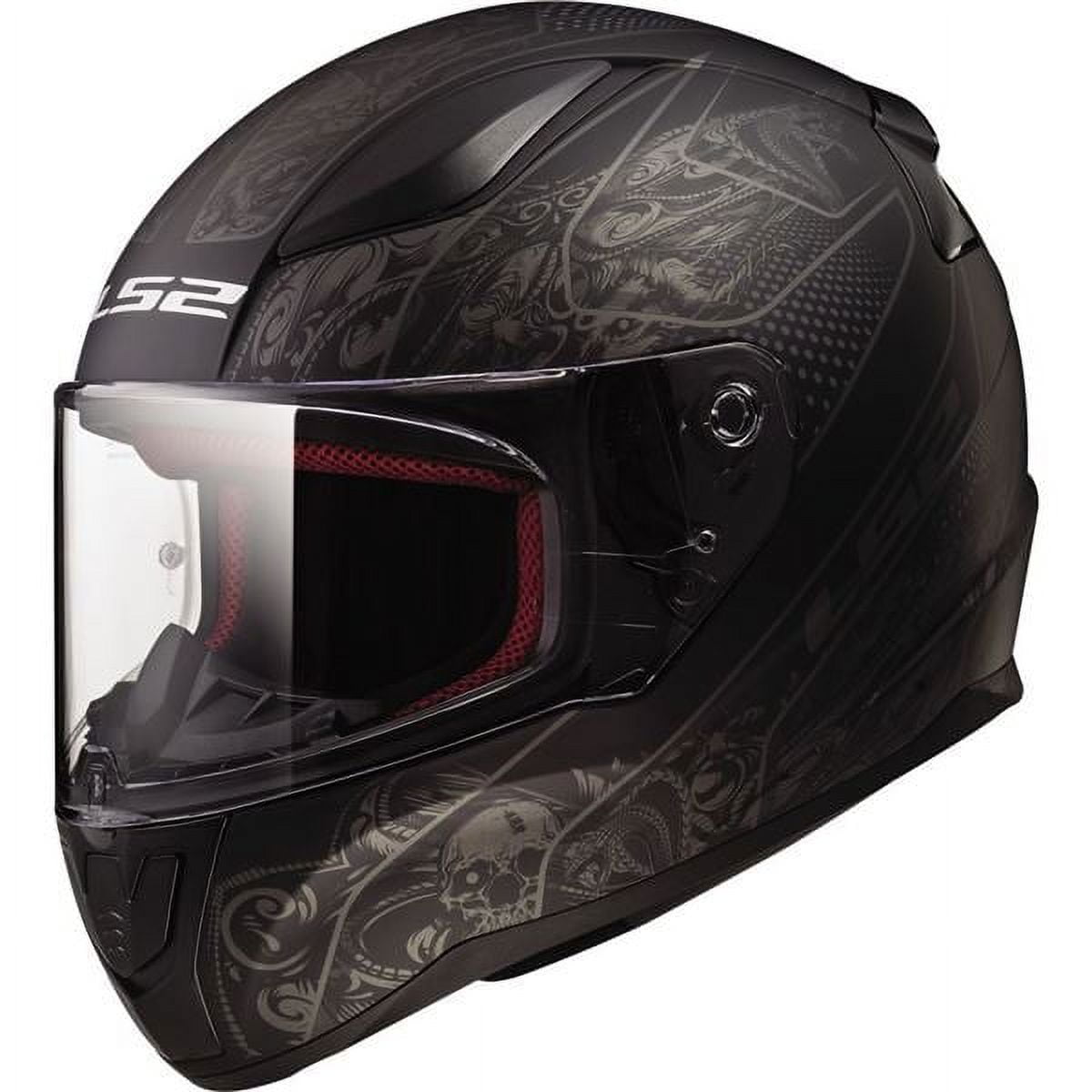 LS2 FF353 Rapid Crypt Full Face Helmet - Matte Black, All Sizes ...