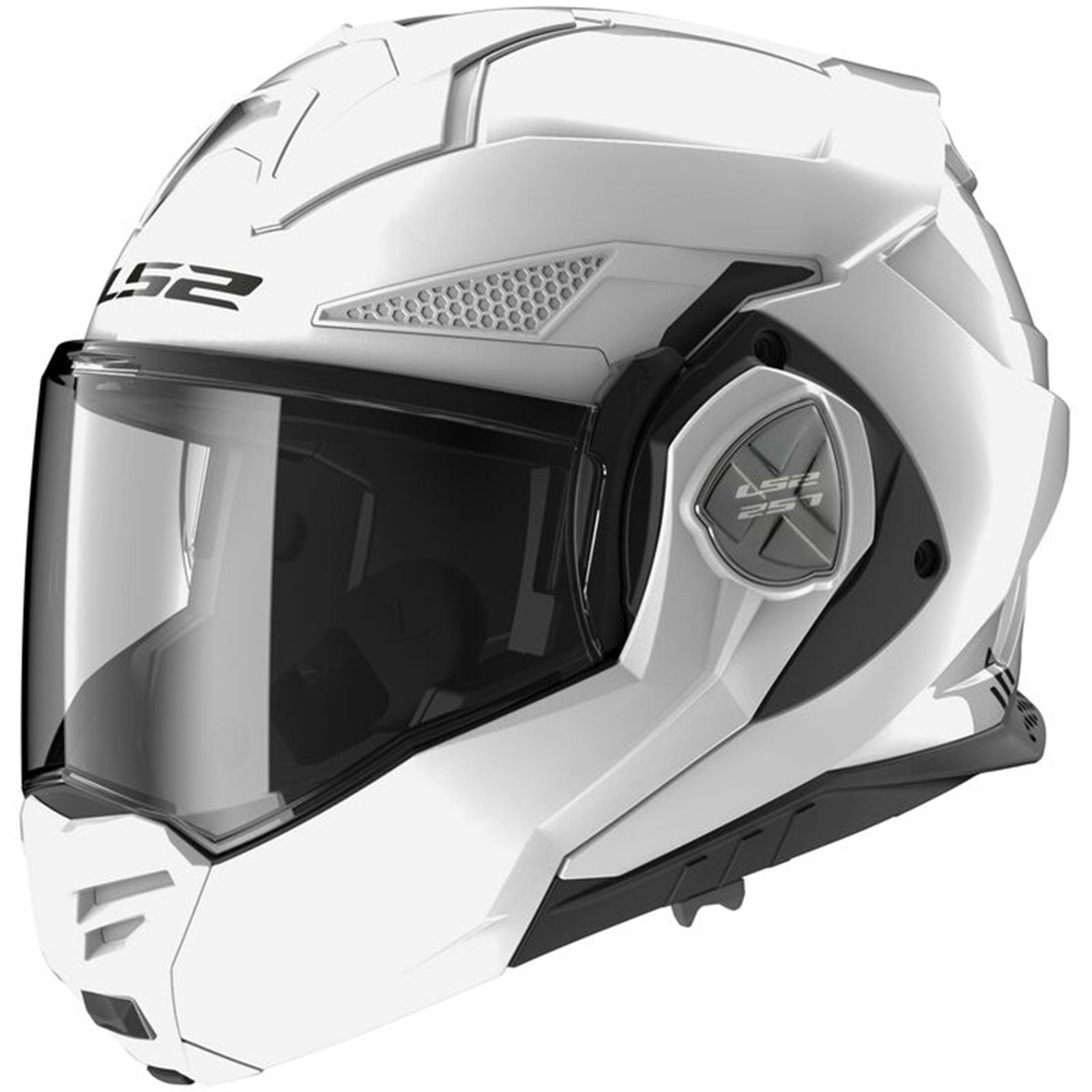 LS2 Advant X Adult Street Motorcycle Helmet - Gloss White / 2X-Large ...