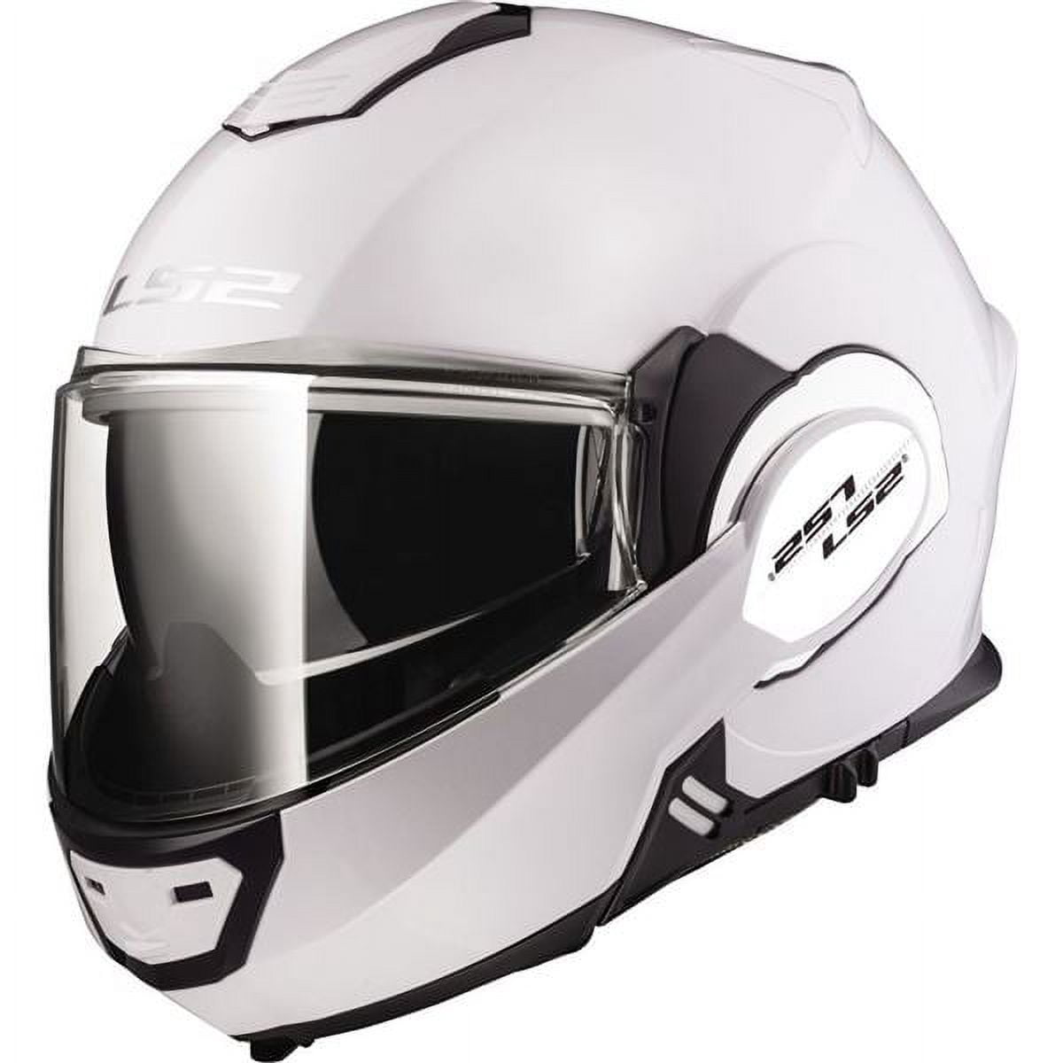 LS2 Helmets Valiant Modular Motorcycle Helmet with sunshield (Gloss ...