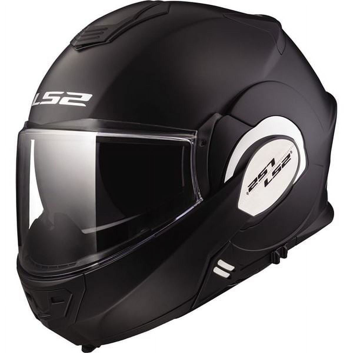 LS2 Helmets Valiant Modular Motorcycle Helmet with sunshield (Matt ...